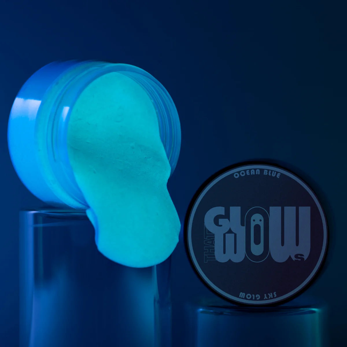 Brightest Luminous Blue Acrylic Paint - Strontium Aluminate Formula ...